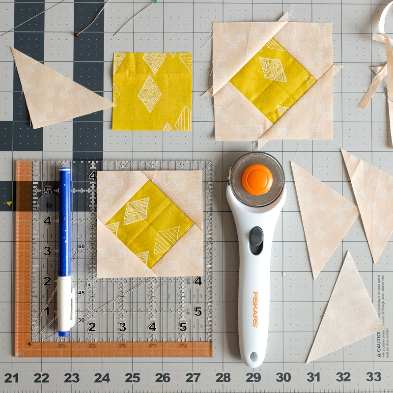 How-to and Tips on Making a Square-in-a-Square Block – the.weekendquilter