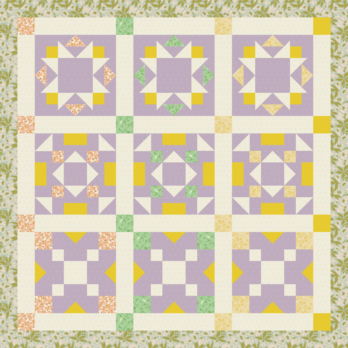 Spring Serenade Quilt Pattern – the.weekendquilter