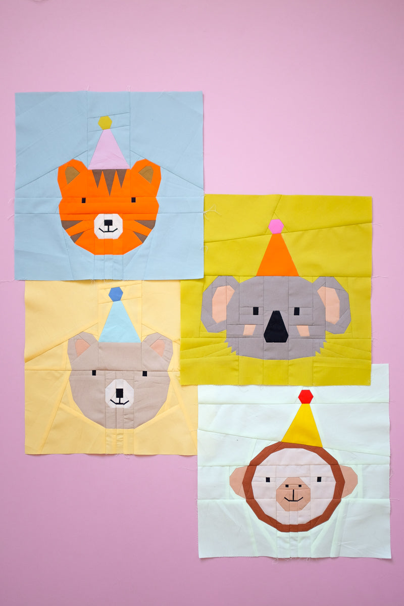 Party Animals Block Series Bundle – the.weekendquilter