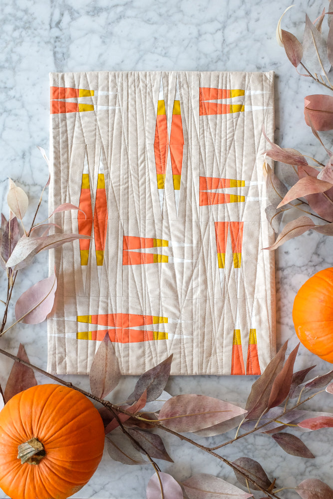 Corn Field Mini Quilt Pattern – the.weekendquilter